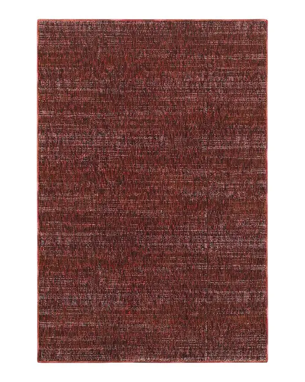 ORIENTAL WEAVERS Atlas 8033 Area Rug, 6'7 X 9'6 - Red/rust