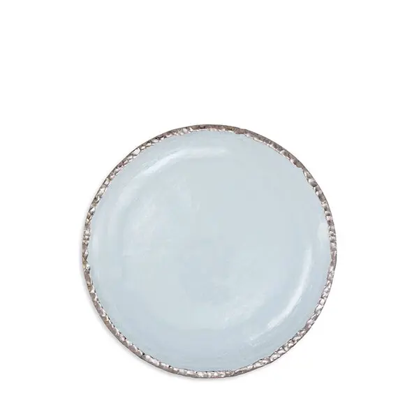 ANNIEGLASS Edgey Salad Plate - Platinum