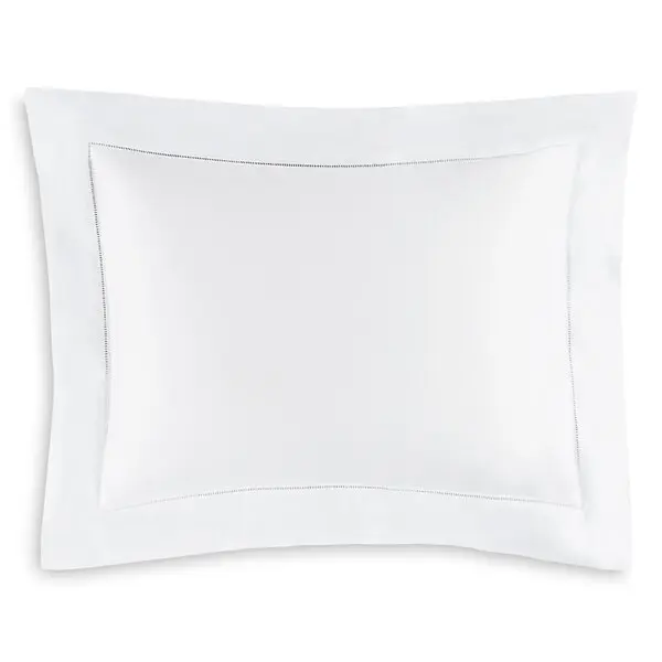 SFERRA Giza 45 Sateen Standard Sham - White