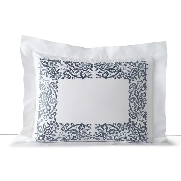 SFERRA Saxon King Sham - Indigo