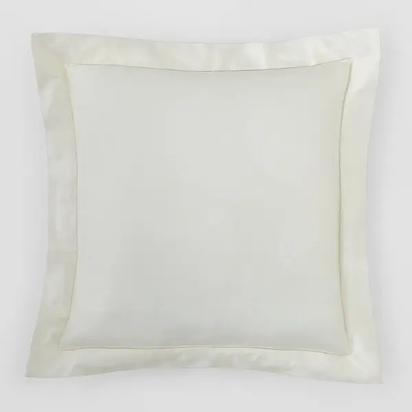 SFERRA Giza 45 Medallion Euro Sham - Ivory