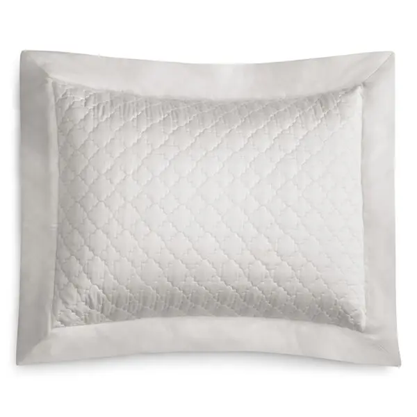 MATOUK Ava King Sham - Silver