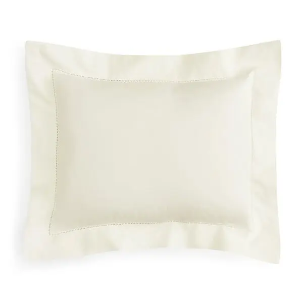 MATOUK Sierra Hemstitch Boudoir Sham - Ivory