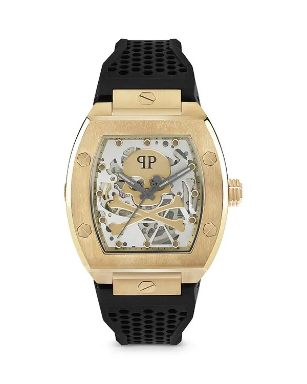Philipp Plein The $keleton Watch, 44mm - Gray/black