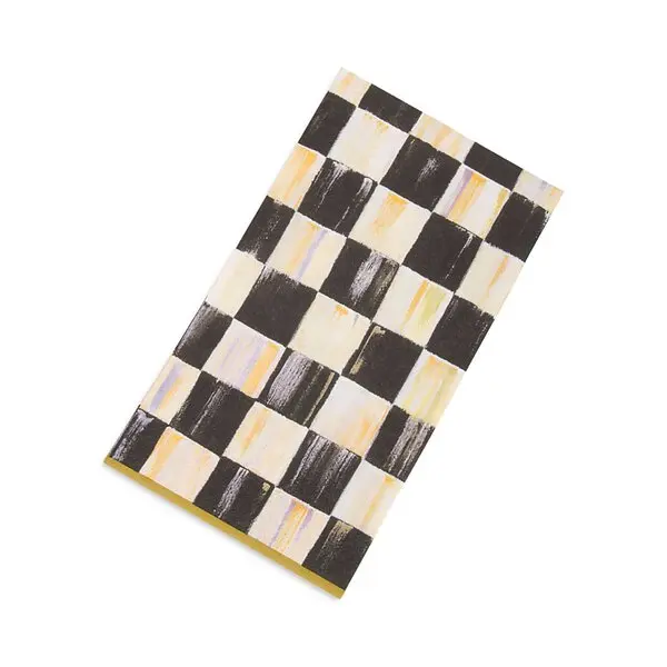 MACKENZIE-CHILDS Courtly Check Guest Paper Napkins, Pack Of 15