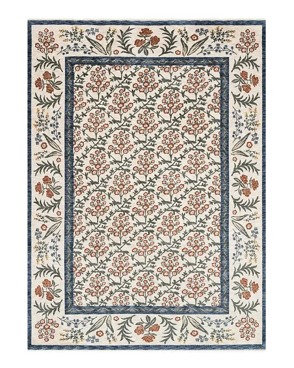 RIFLE PAPER CO. Kismet Kis-02 Area Rug, 5' X 7'9 - Cream