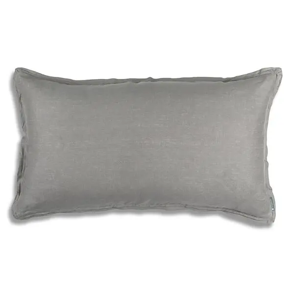 LILI ALESSANDRA Bloom King Pillow - Light Gray