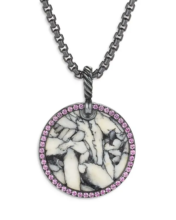 David Yurman Dy Elements Artist Series Disc Pendant