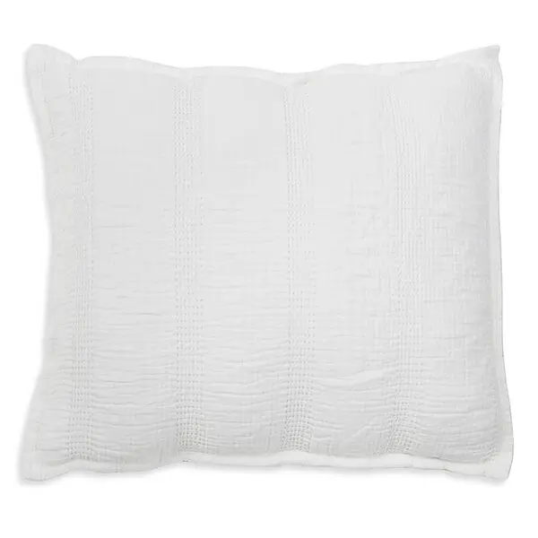 POM POM AT HOME Nantucket Euro Sham - White