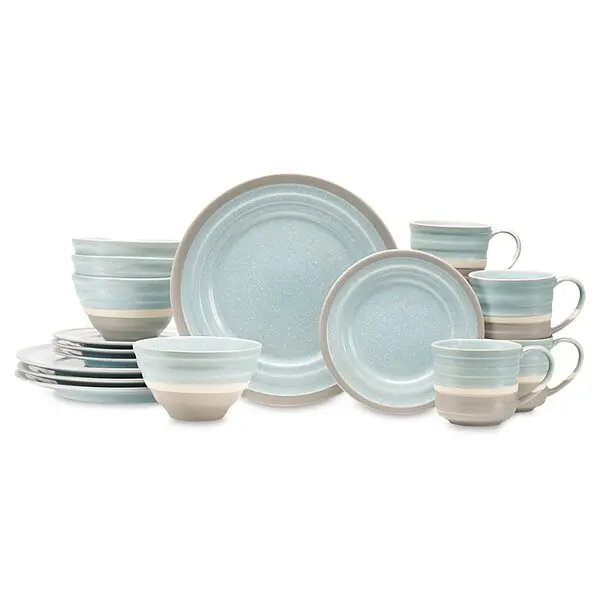 Baum Brothers Baum-essex Sloane 16 Piece Dinnerware Set, Service For ...