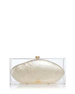 Cult Gaia Annika Box Clutch - Ivory | Editorialist