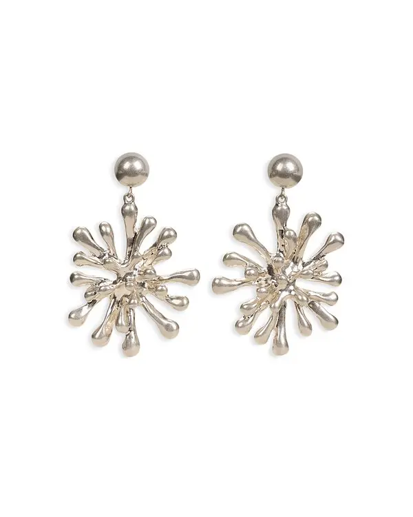Cult Gaia Odeya Drop Earrings - Silver