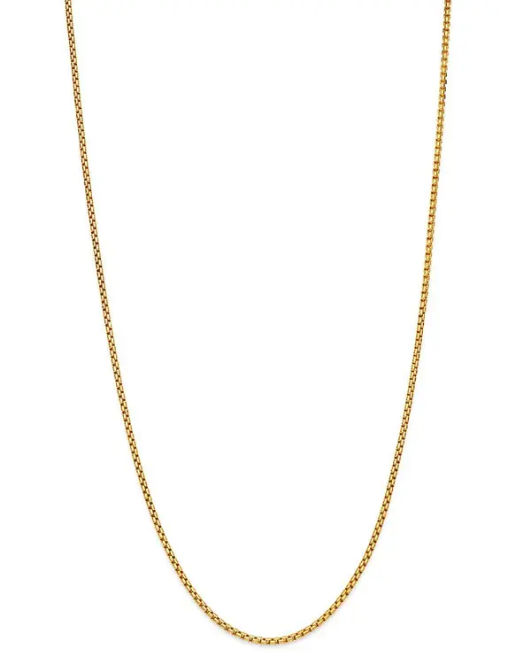 Bloomingdale'S 14k Yellow Box Link Chain Necklace
