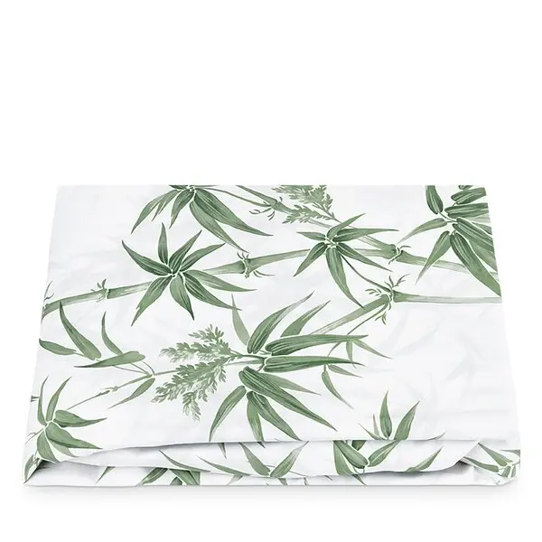 MATOUK Dominique Fitted Sheet, Queen - Palm