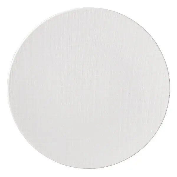 Bernardaud Organza Coupe Service Plate - White