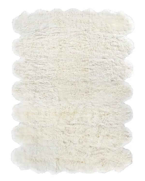 EXQUISITE RUGS Sheepskin Er3855 Area Rug, 8' X 11