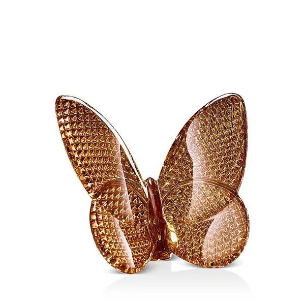 THE MARTHA, BY BACCARAT 2.5 Lucky Crystal Butterfly In 20k Diamant - K Gold Diamant