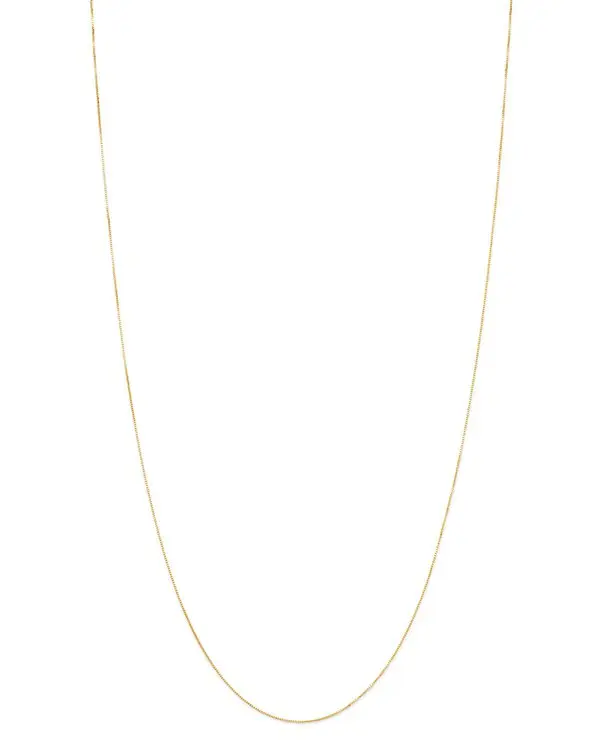Bloomingdale'S Box Link Chain Necklace - Gold