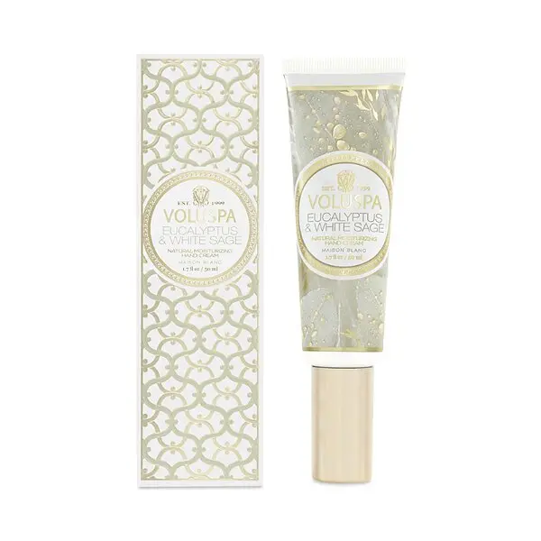 Voluspa Eucalyptus & White Sage Hand Cream, 1.7 Oz