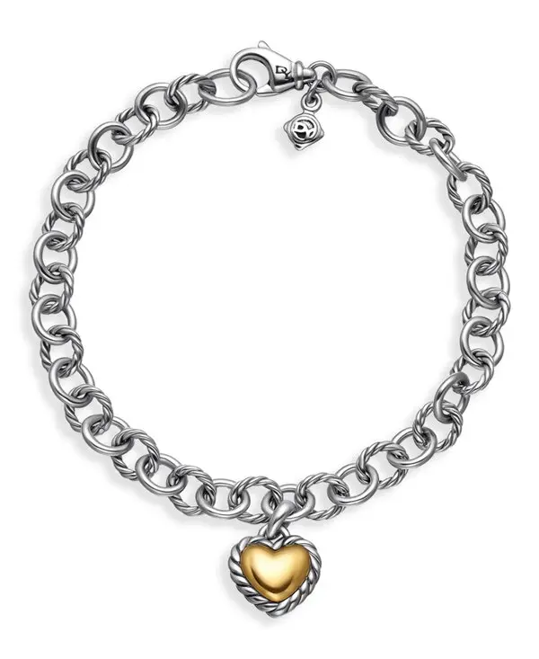 David Yurman Cable Collectibles Classic Heart Bracelet