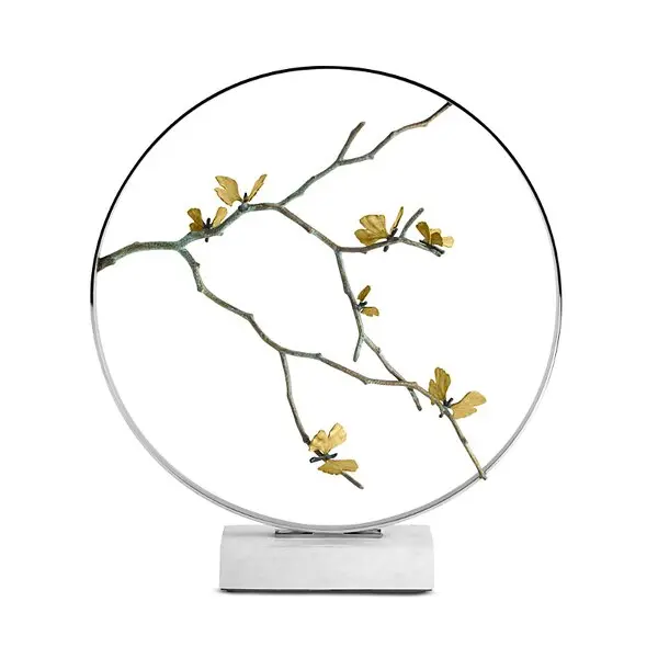 Michael Aram Butterfly Ginkgo 22 Moon Gate Sculpture
