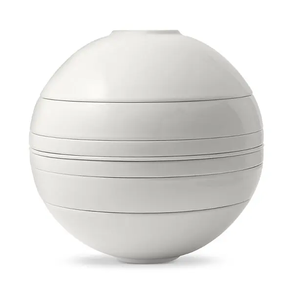 VILLEROY & BOCH La Boule 7 Piece Dinner Set For 2 - White