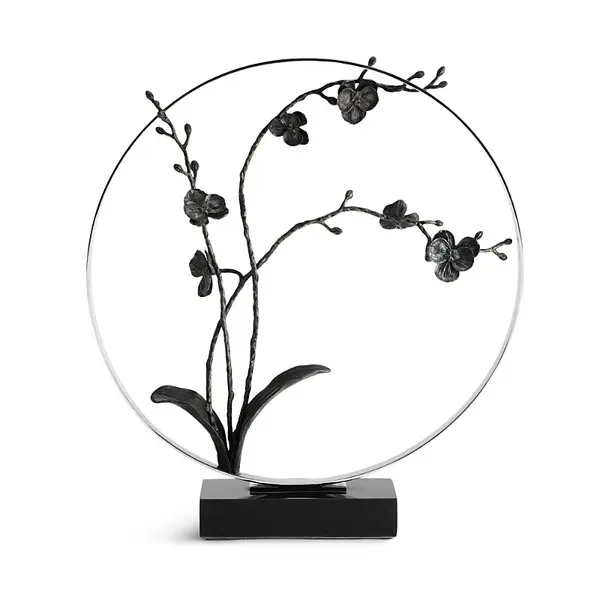 Michael Aram Black Orchid 22 Moon Gate Sculpture