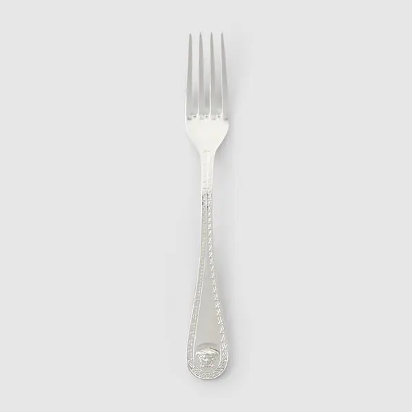 Versace Rosenthal Meets Medusa Silver Salad Fork