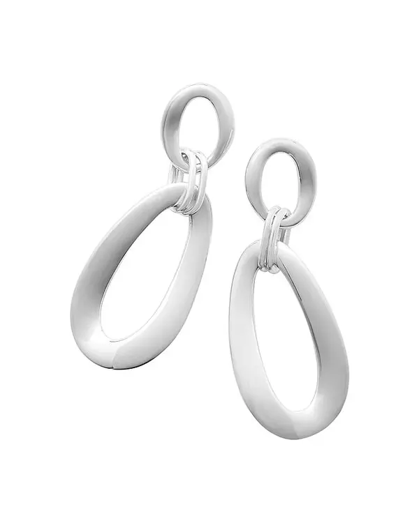 Ippolita Classico Elongated Hoop Drop Earrings