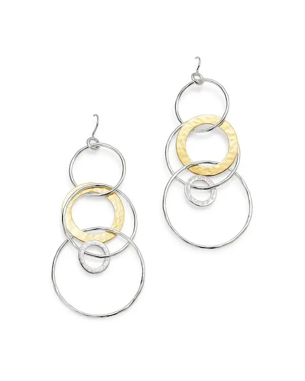 Ippolita Chimera Circle Drop Earrings - Gold/silver