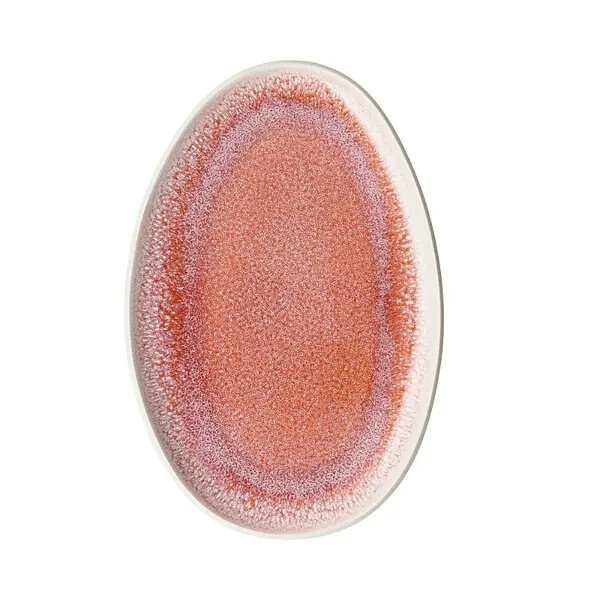 ROSENTHAL Junto Oval Platter - Rose Quartz