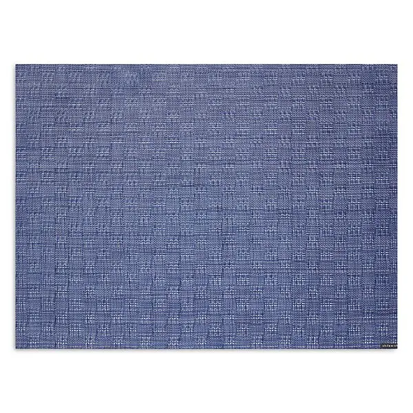 CHILEWICH Bay Weave Place Mat - Blue Jean