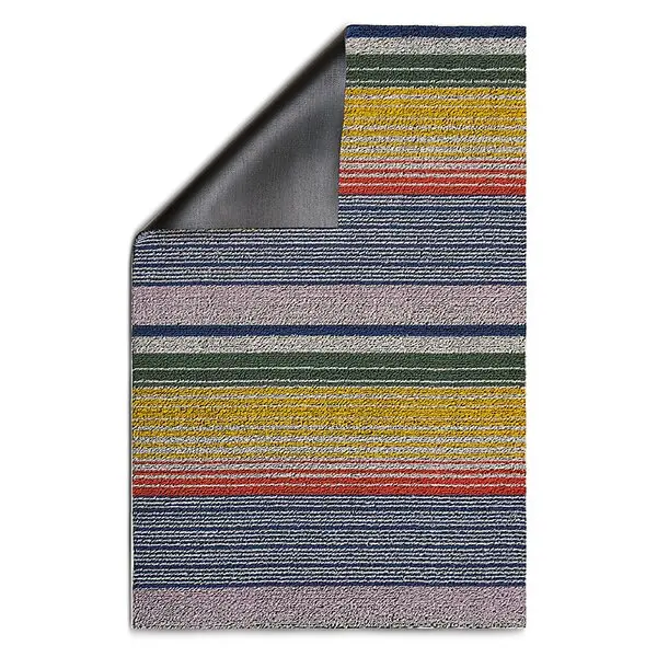 CHILEWICH Pop Stripe Shag Utility Rug, 24 X 36