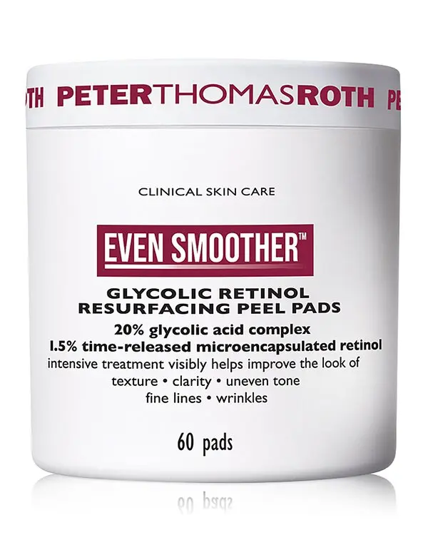 PETER THOMAS ROTH Even Smoother Glycolic Retinol Resurfacing Peel Pads - No Color