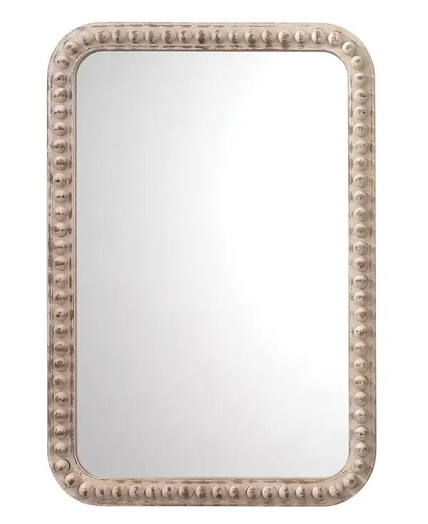 JAMIE YOUNG CO. Rectangle Audrey Mirror - White Washed
