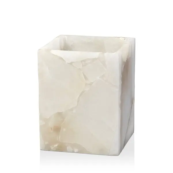 Buy JAMIE YOUNG CO. Savannah Square Hurricane Candle Holder - Alabaster ...