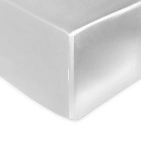 Gingerlily Silk Fitted Sheet, California King - White
