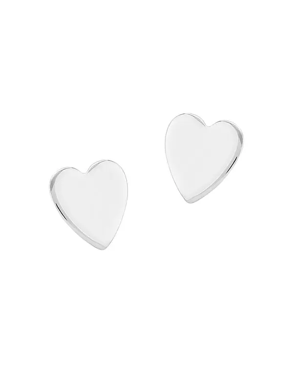 Bloomingdale'S 14k Heart Stud Earrings