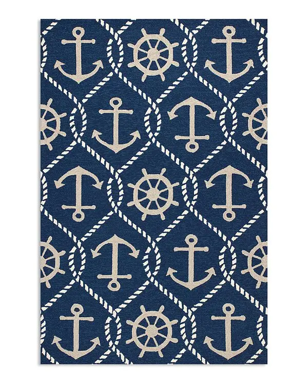 Kas Harbor Marina Area Rug, 2' X 3