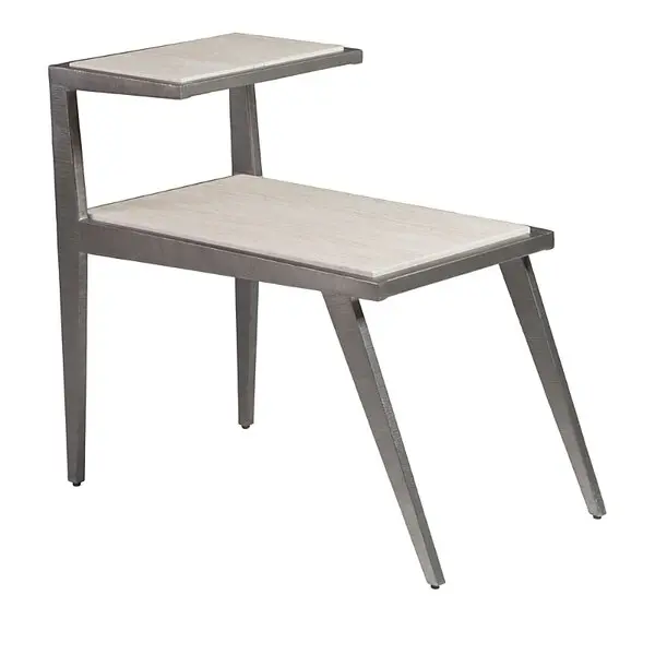 ARTISTICA Adamo Silver Side Table