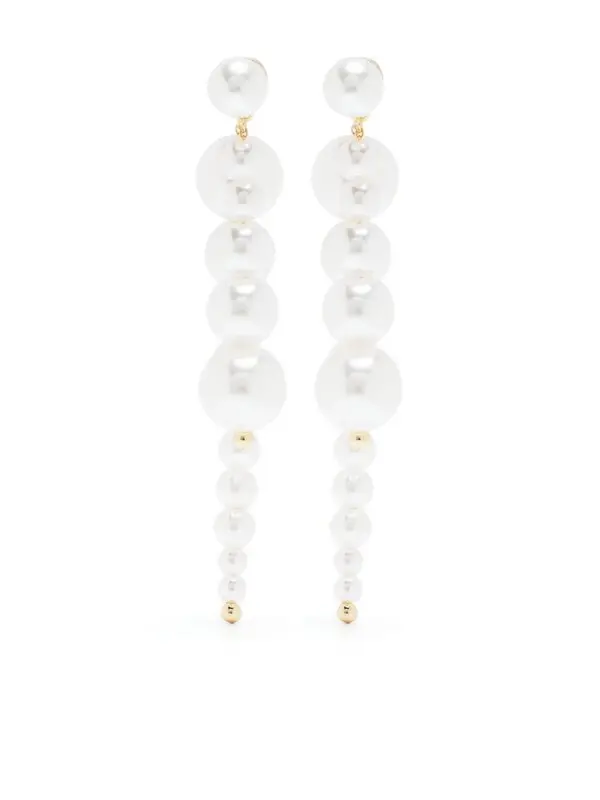 Cult Gaia Loreli Pearl Drop Earrings