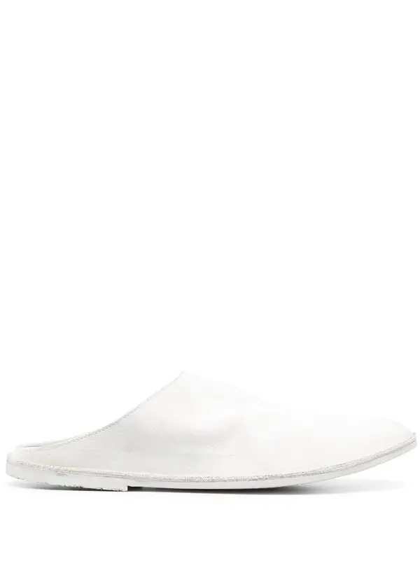 Marsèll Strasacco Round-toe Leather Slippers