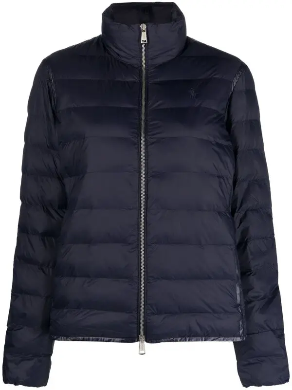 Ralph Lauren Funnel-neck Quilted Jacket - Blue
