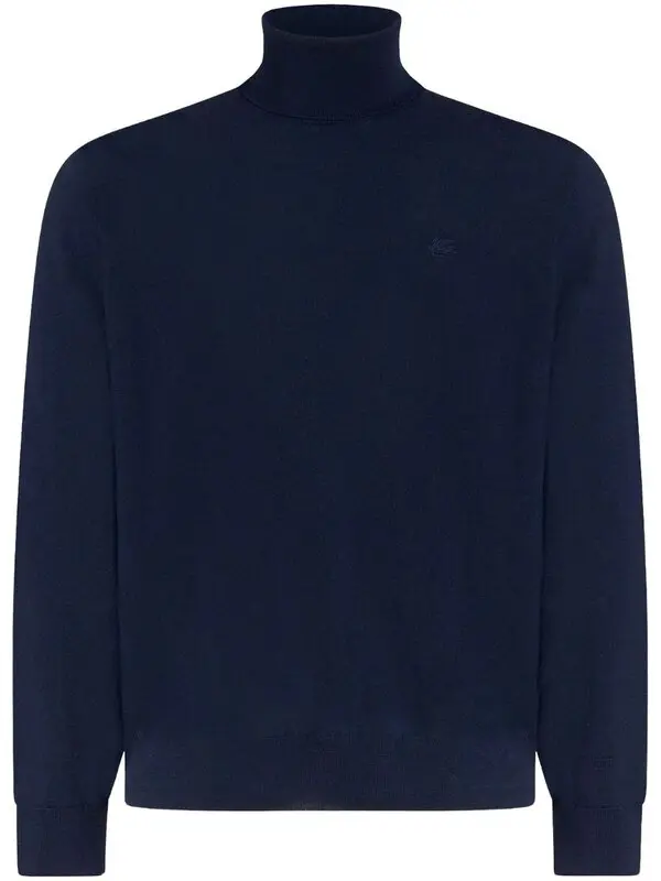 Etro Roll-neck Virgin Wool Jumper