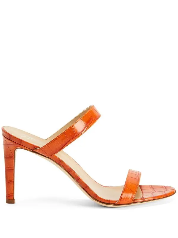 GIUSEPPE ZANOTTI 85mm Calista Sandals - Orange