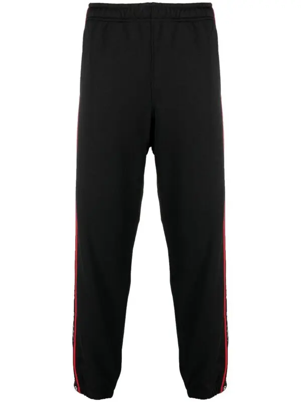44 LABEL GROUP Logo-stripes Cotton Track Pants