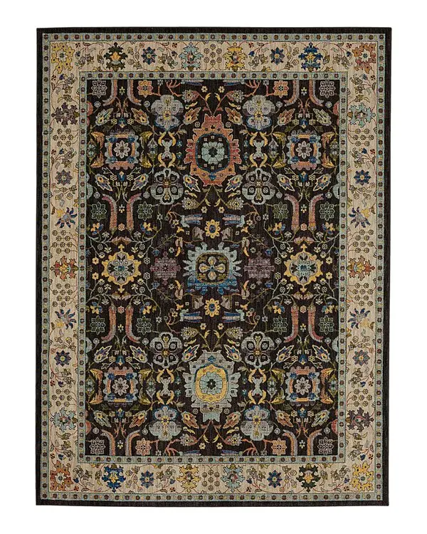 KARASTAN Pandora Enmity Area Rug, 5'3 X 7'10 - Charcoal/grey