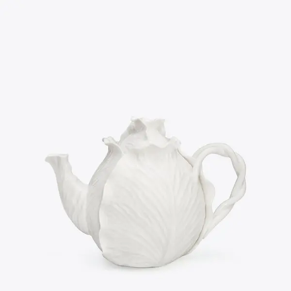 Tory Burch Lettuce Ware Teapot - White