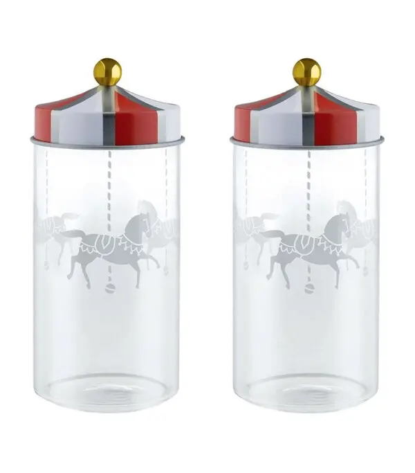Alessi Circus Spice Jars - Multi | Editorialist