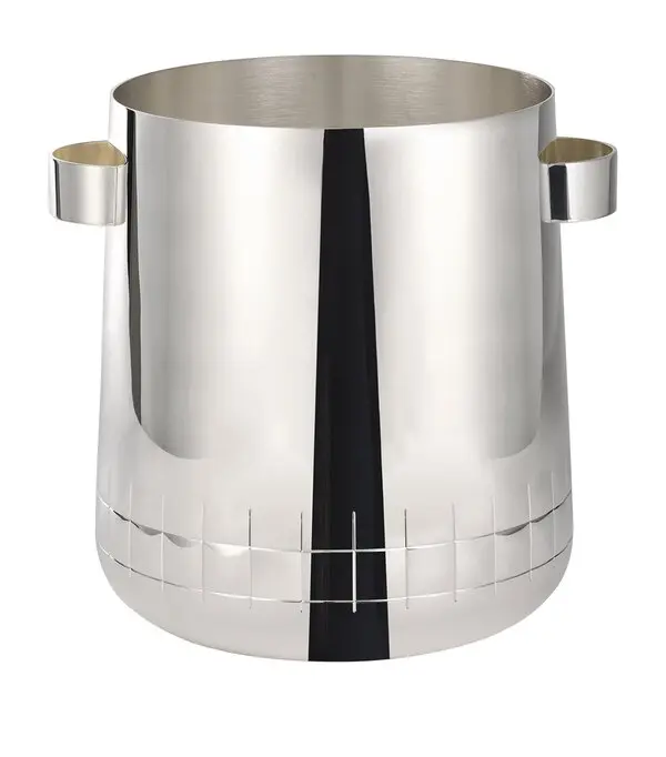 Christofle Plated Graphik Champagne Cooler